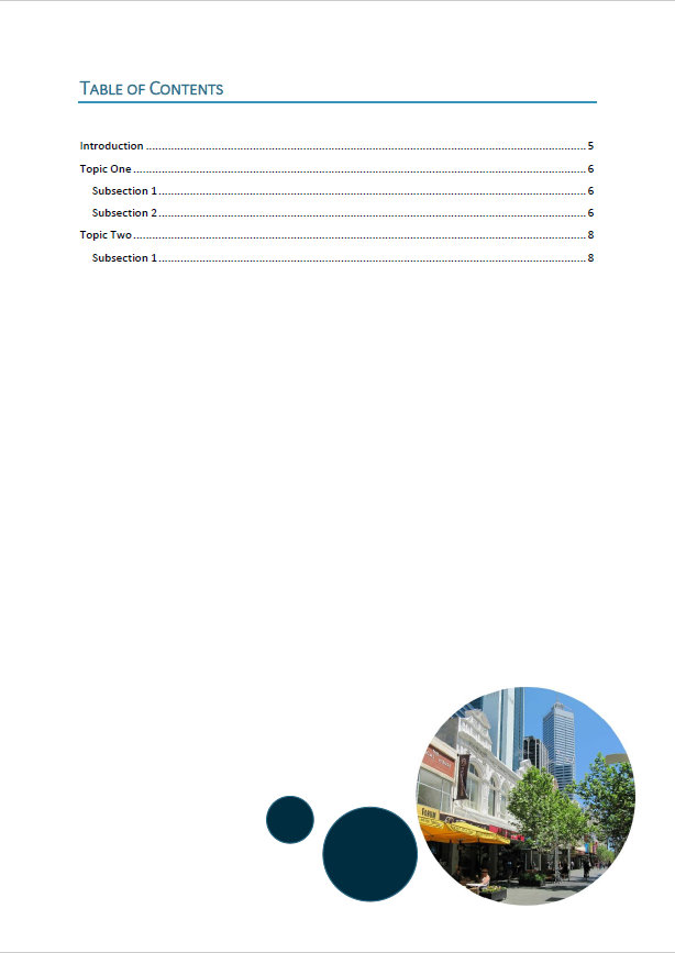Document Templates – Northern Rivers Word Services